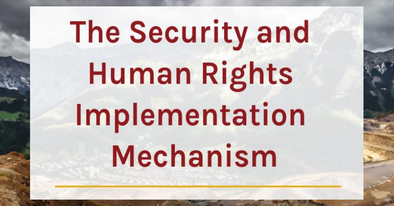 Security and human rights implementation mechanism annual report 2018 ...