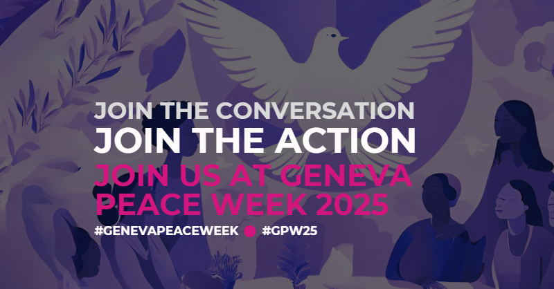 Geneva Peace Week 2025 | DCAF – Geneva Centre for Security Sector ...